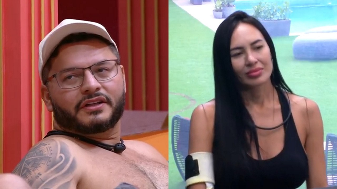 BBB 25: Dupla Arleane e Marcelo é a primeira eliminada da Casa